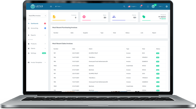 Lotus | Egyptian e-Invoice System